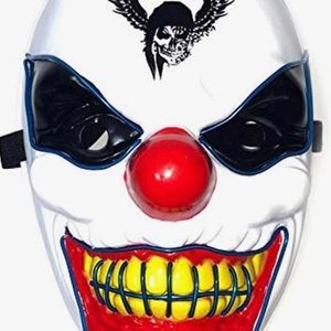 Accessories | Led Light Up Scary Clown Mask3 Settings | Poshmark